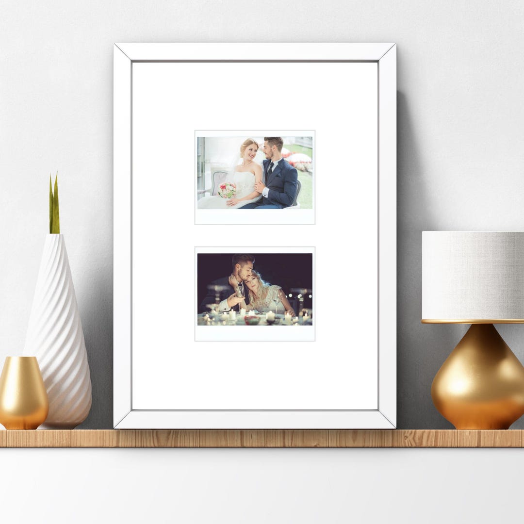 Instax Wide Photo Frame 2 Film Aperture White Friends & Family Display ...