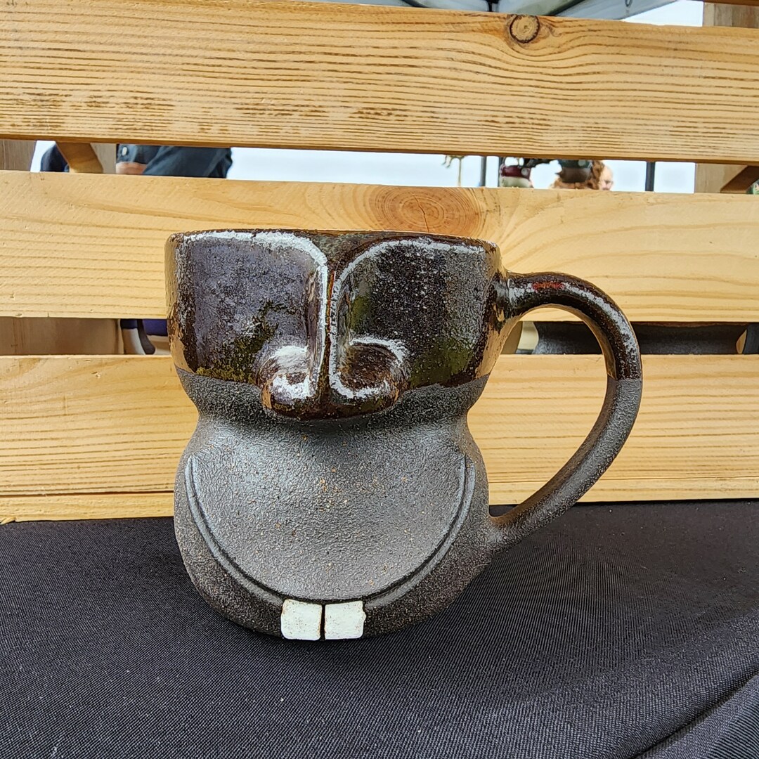 Ceramic Face Mug / Two Faces / CL-613 - Etsy