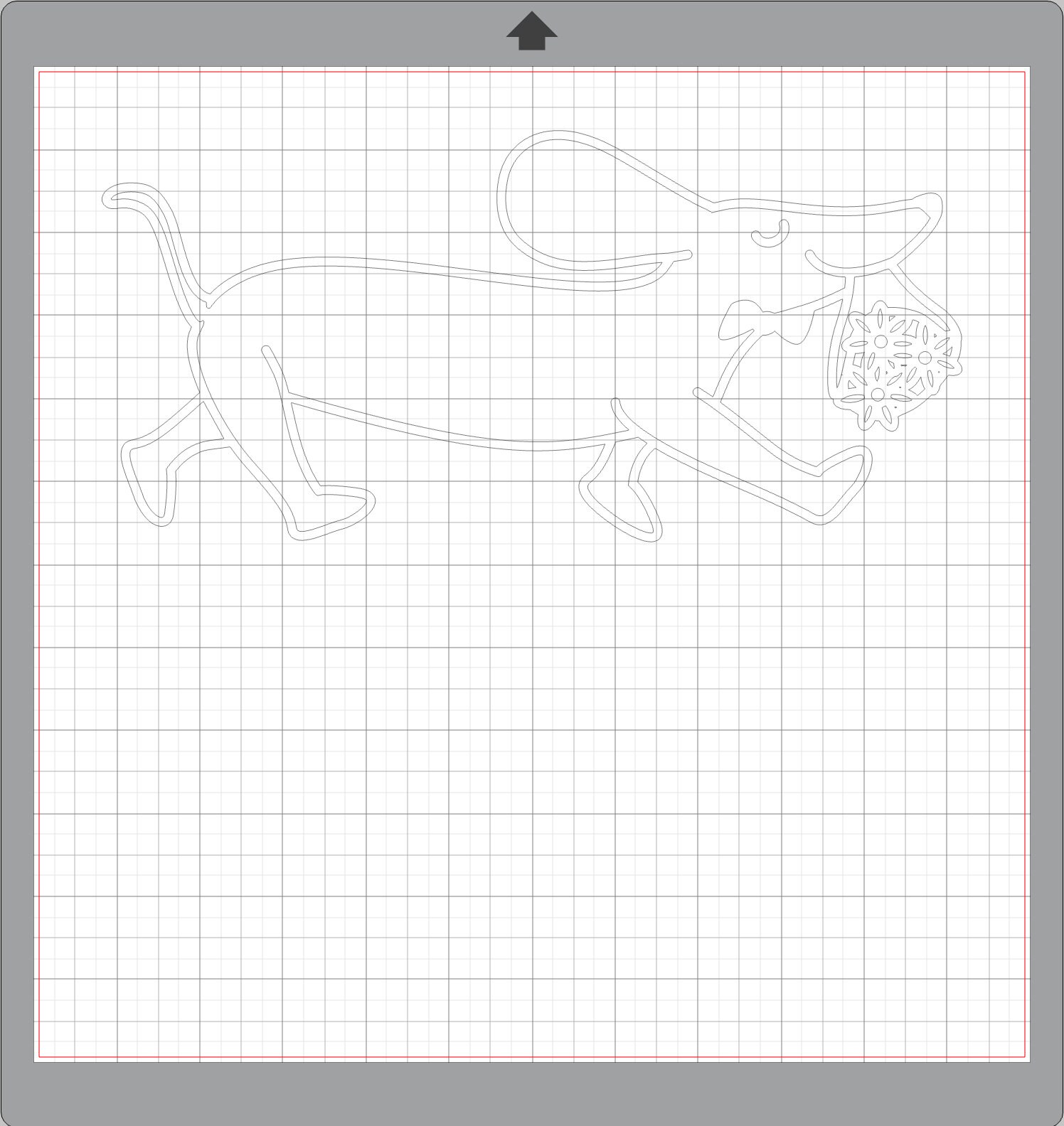 Dachshund Plotter File, Plotter Template, Dog Motif, Dog Stencil ...