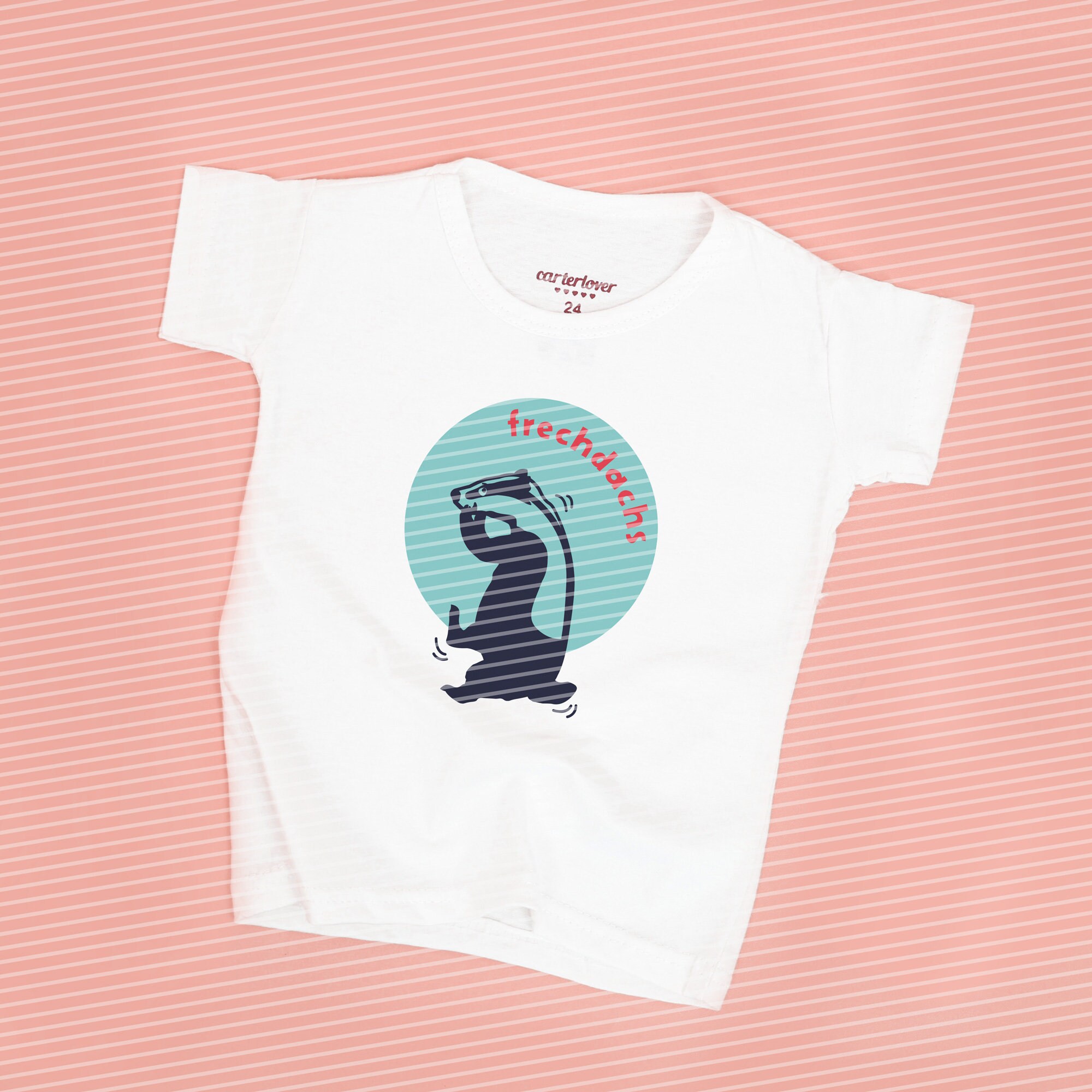 Plotterdatei Frechdachs, Plotterdatei dxf png svg, Grafik für Schneideplotter, Tier Cartoon für ...