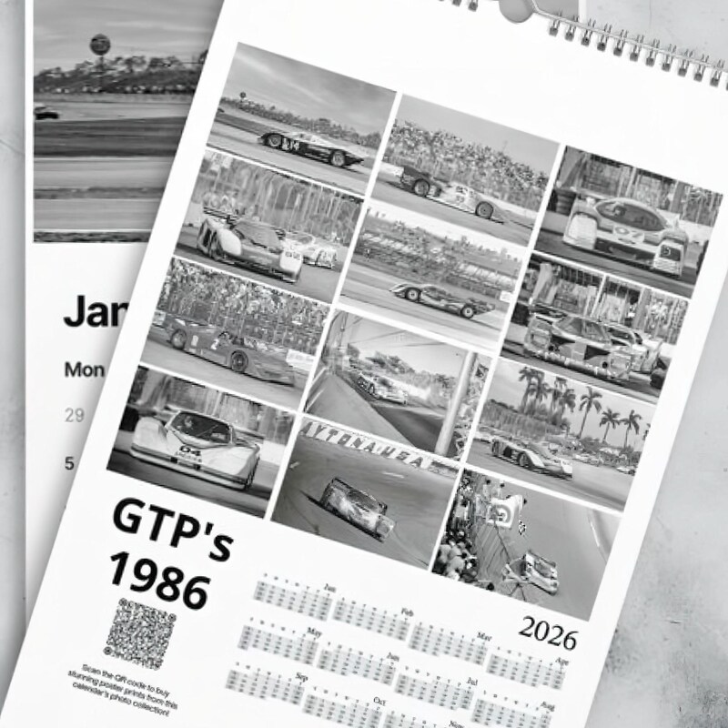 1986 Calendar - Etsy