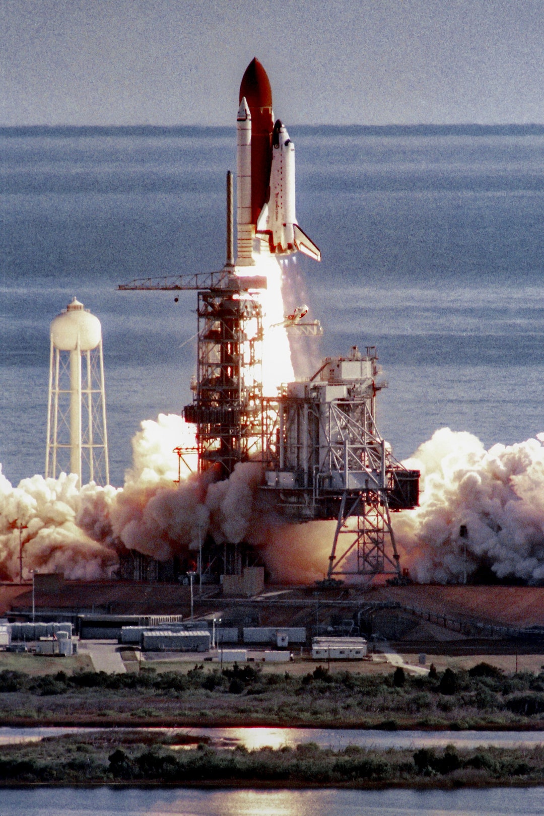 Space Shuttle Discovery Blast off Poster Print - Etsy