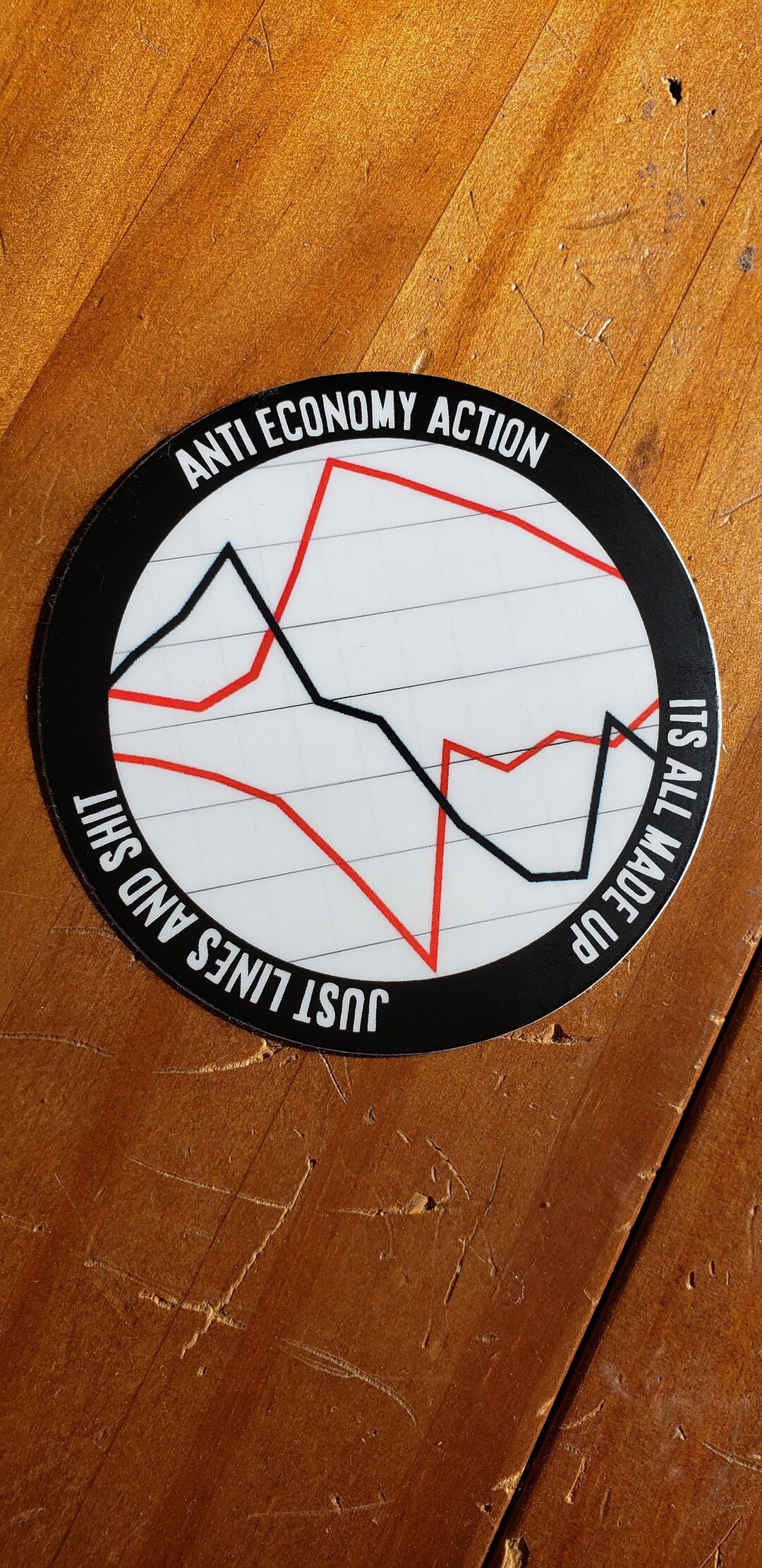 ANTI-ECONOMY ACTION Stickers - Etsy