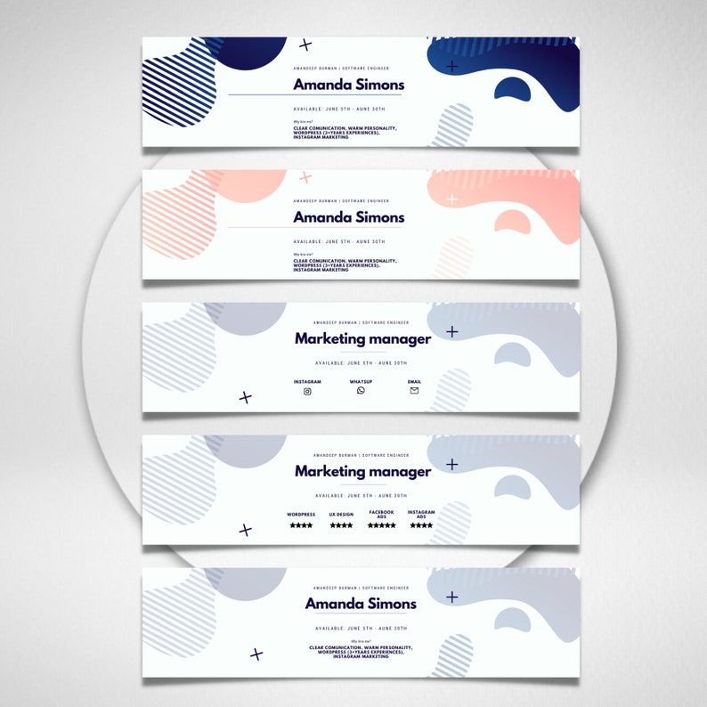 Linkedin Banner Template, Linkedin Profile Background, Linkedin Profile ...