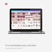 Red Instagram Template, Post Templates ,social Media Template, Red ...