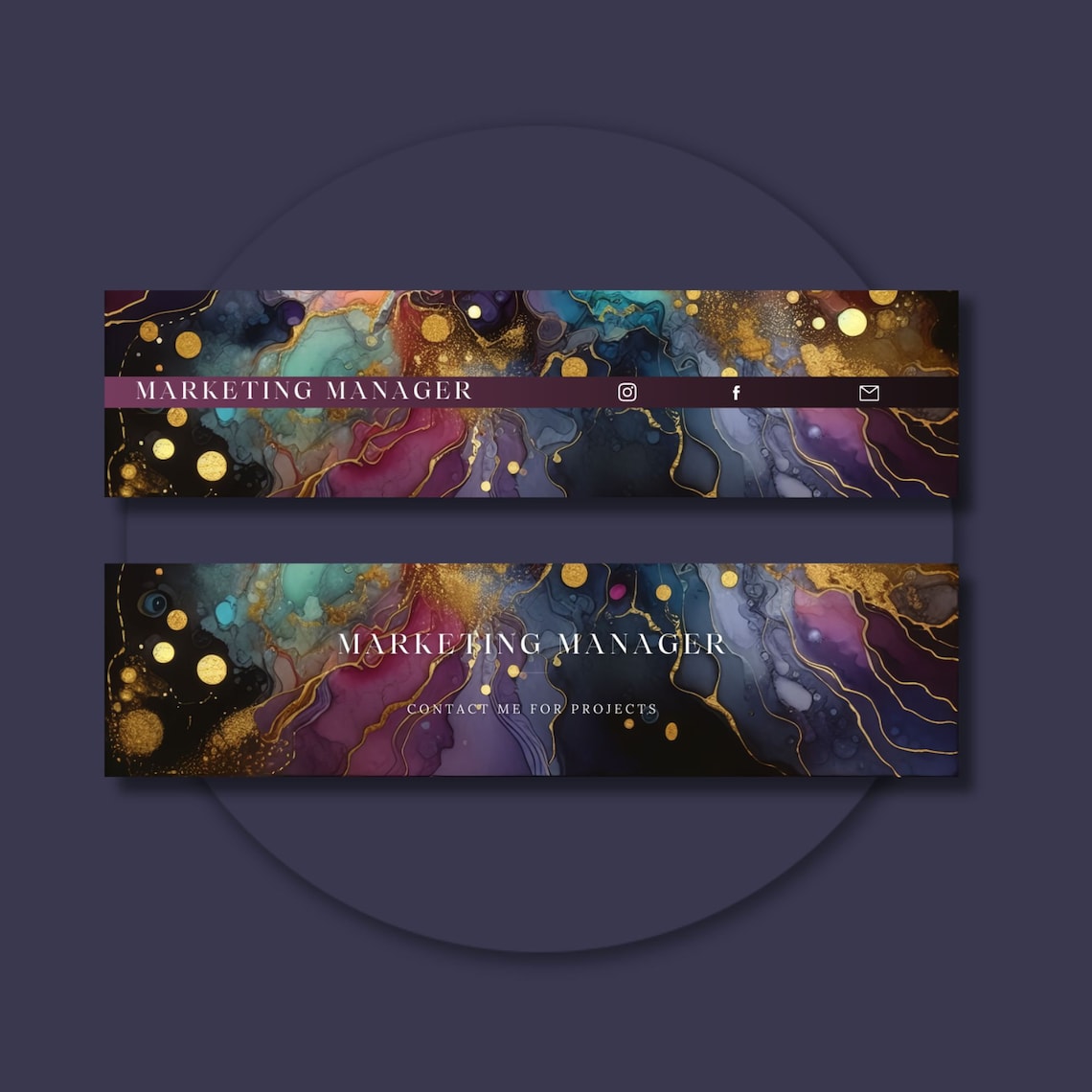 Purple Watercolor Linkedin Banner Linkedin Banner Personal, Linkedin ...