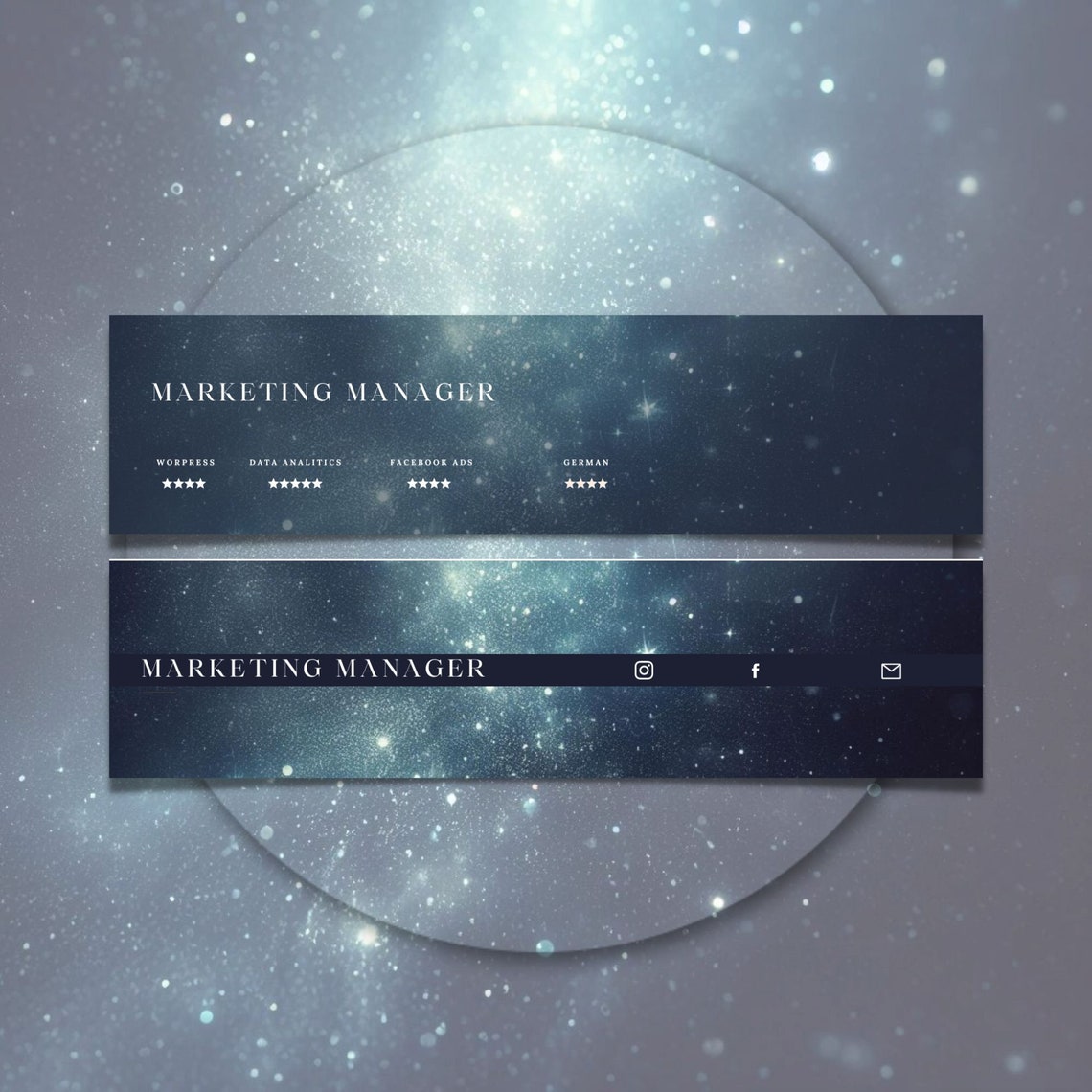 Blue Linkedin Banner, Linkedin Background Header Photo, Navy Blue ...