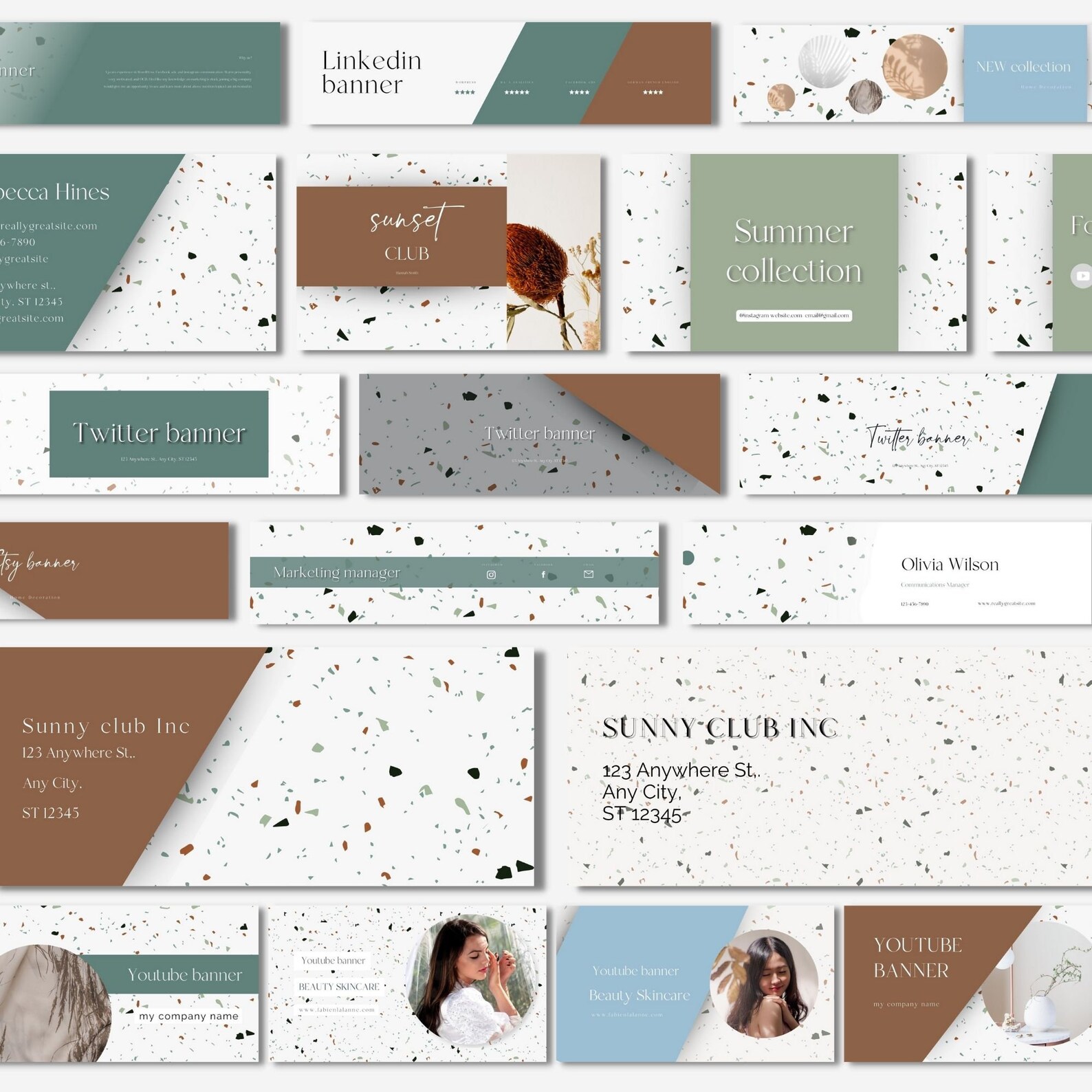 Branding Kit, Instagram Teplate, DIY, Social Media Kit, Branding ...