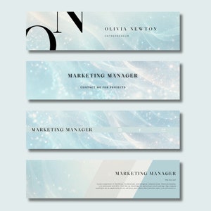 5+ Blue Linkedin Banner,linkedin Profile Header Photo - Etsy