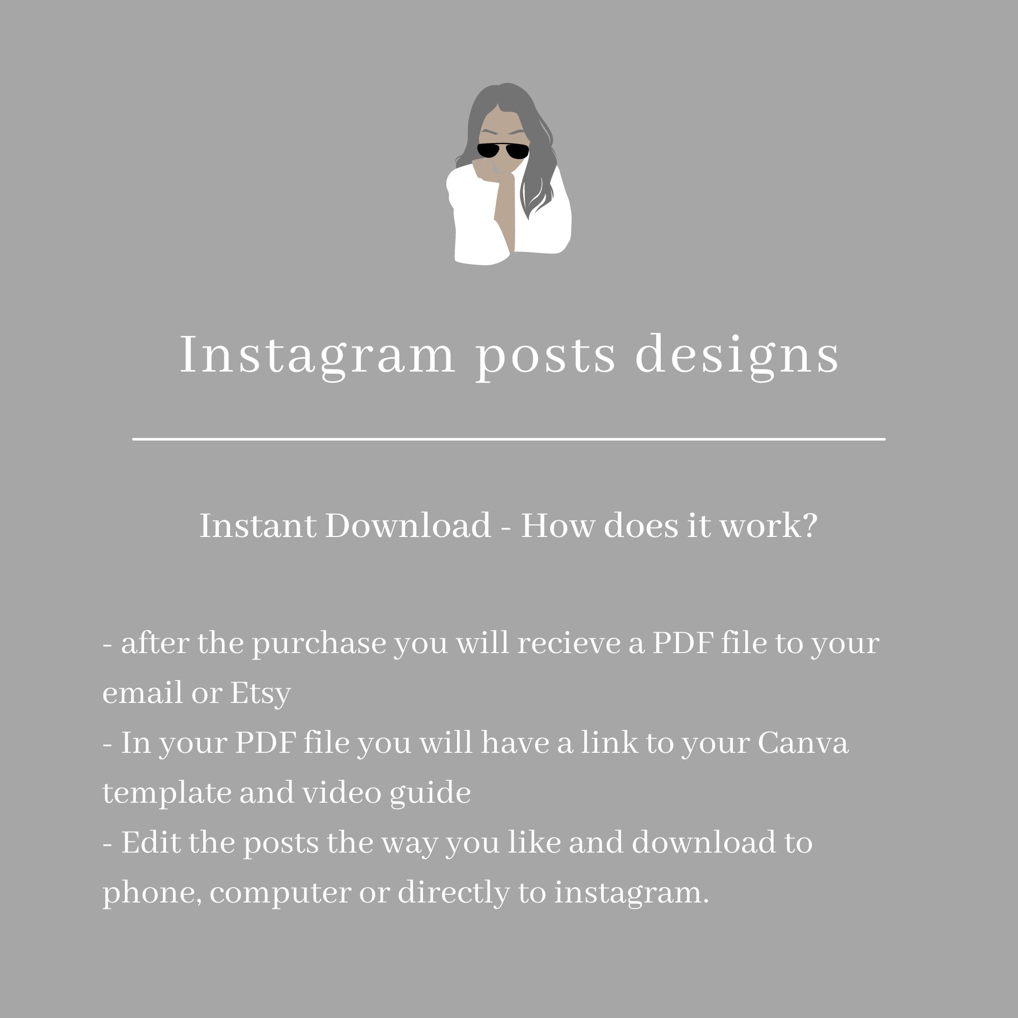 100 Blue Instagram Template, Baby Blue Posts, Blue Highlights and Story ...