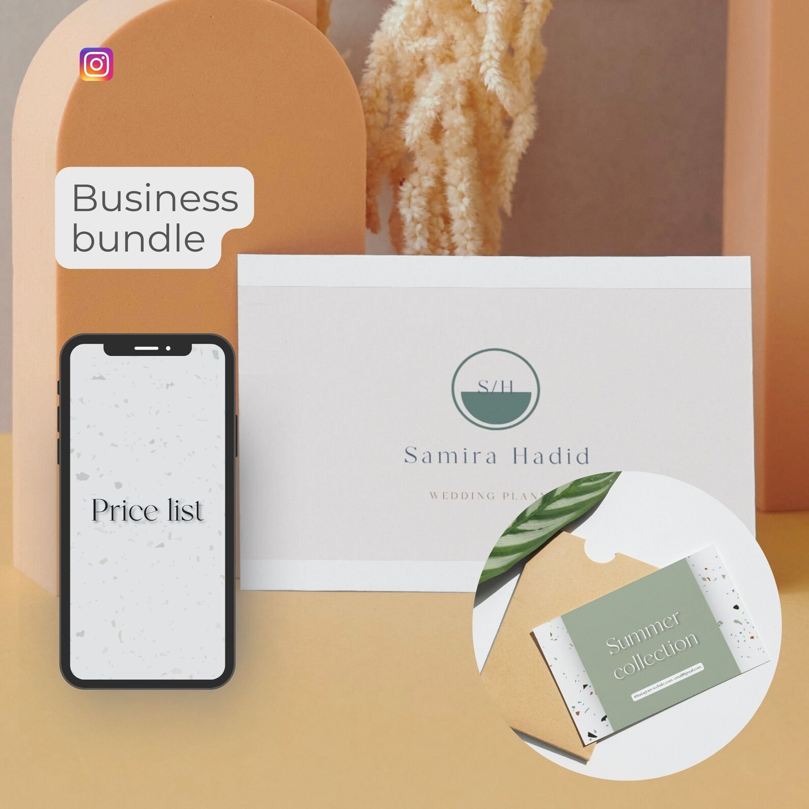 Branding Kit, Instagram Teplate, DIY, Social Media Kit, Branding ...