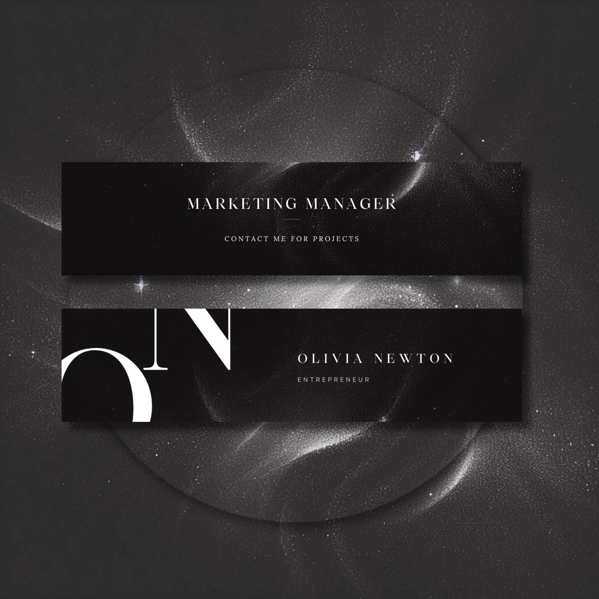 Black Linkedin Banner, Linkedin Background Header Photo - Etsy