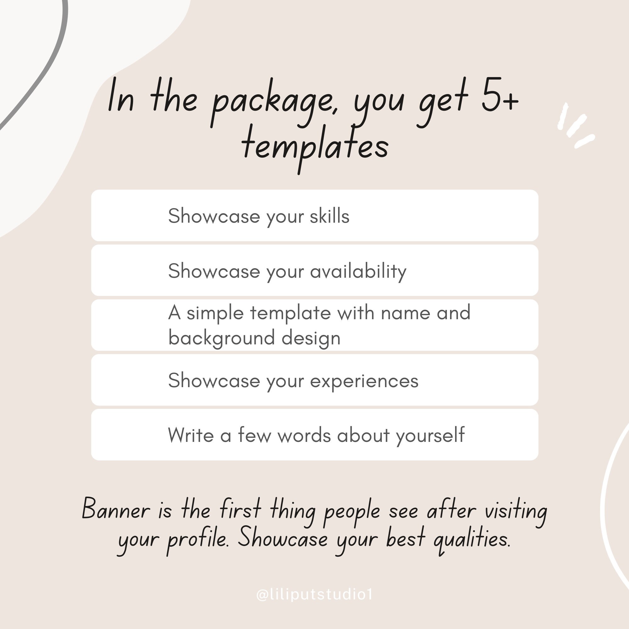 White Linkedin Banner, Simple Linkedin Background Heading - Etsy