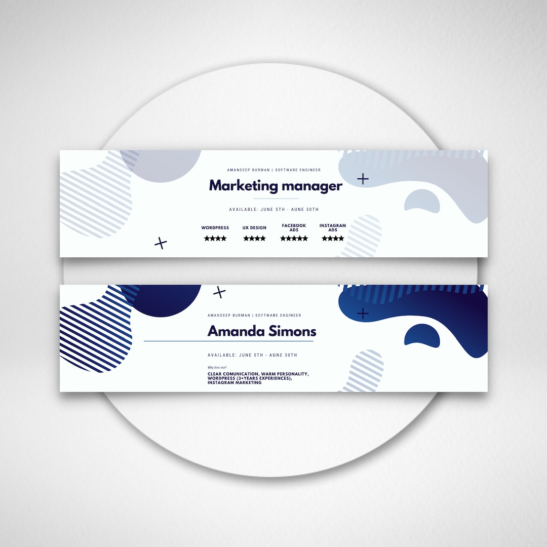 Linkedin Banner Template, Linkedin Profile Background, Linkedin Profile ...
