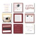 Red Instagram Template, Post Templates ,social Media Template, Red ...
