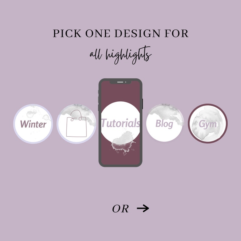 Purple Instagram Highlight, Purple Instagram Highlight Covers ...