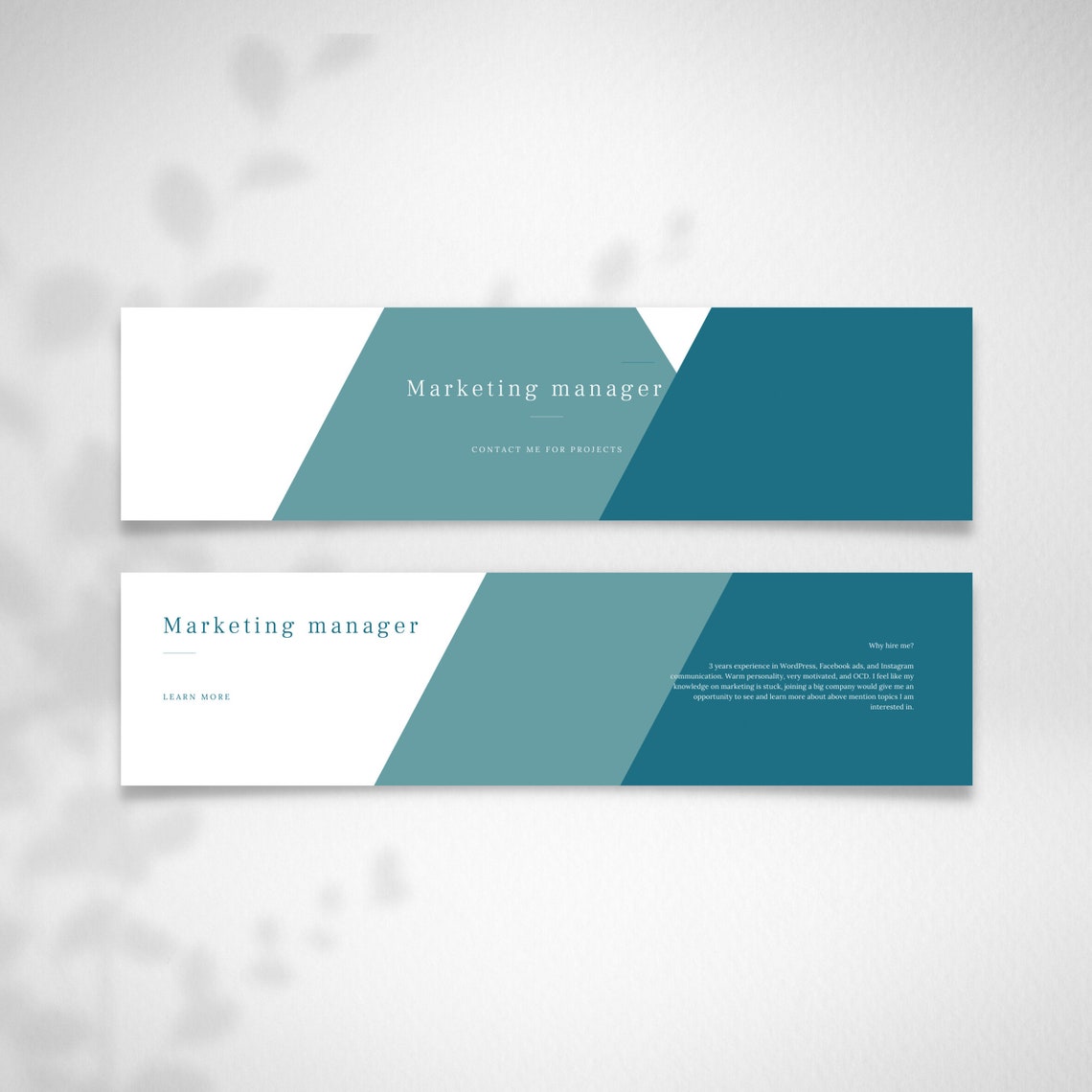 Green Blue Linkedin Banner Template, Linkedin Profile Background ...