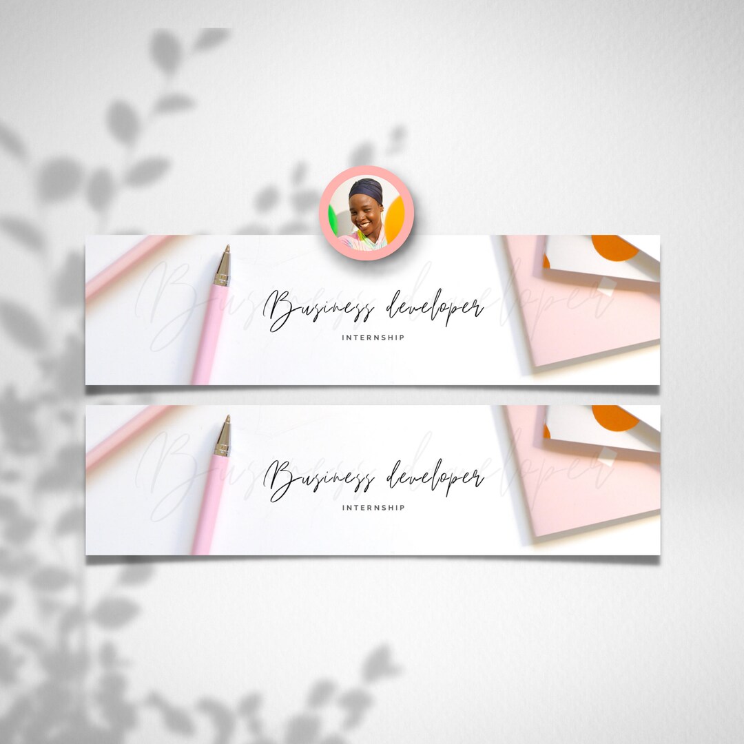 Linkedin Cover, Banner Template, Linkedin Background and Matching ...