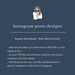 Instagram Template Blue, Blue Posts, Highlights, Instagram Bundle ...