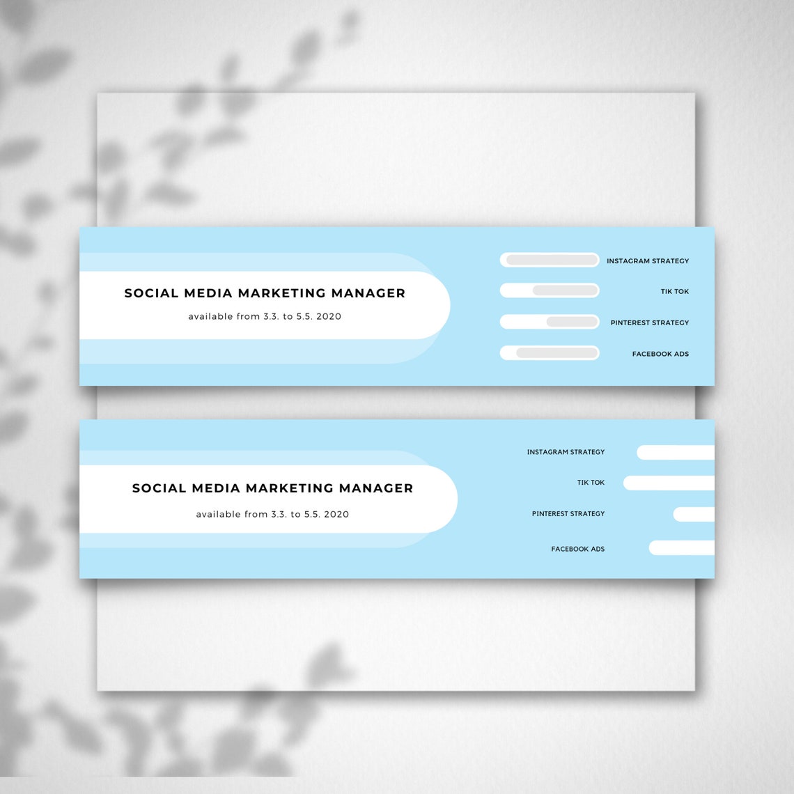 Blue Linkedin Profile Banner Template Linkedin Background and - Etsy