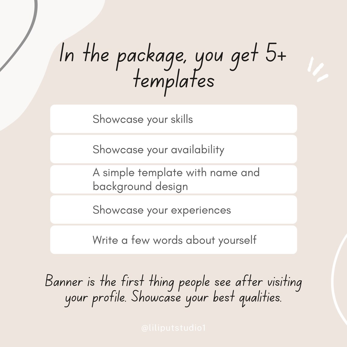 Blue Linkedin Banner Template, Linkedin Profile Background, Linkedin ...