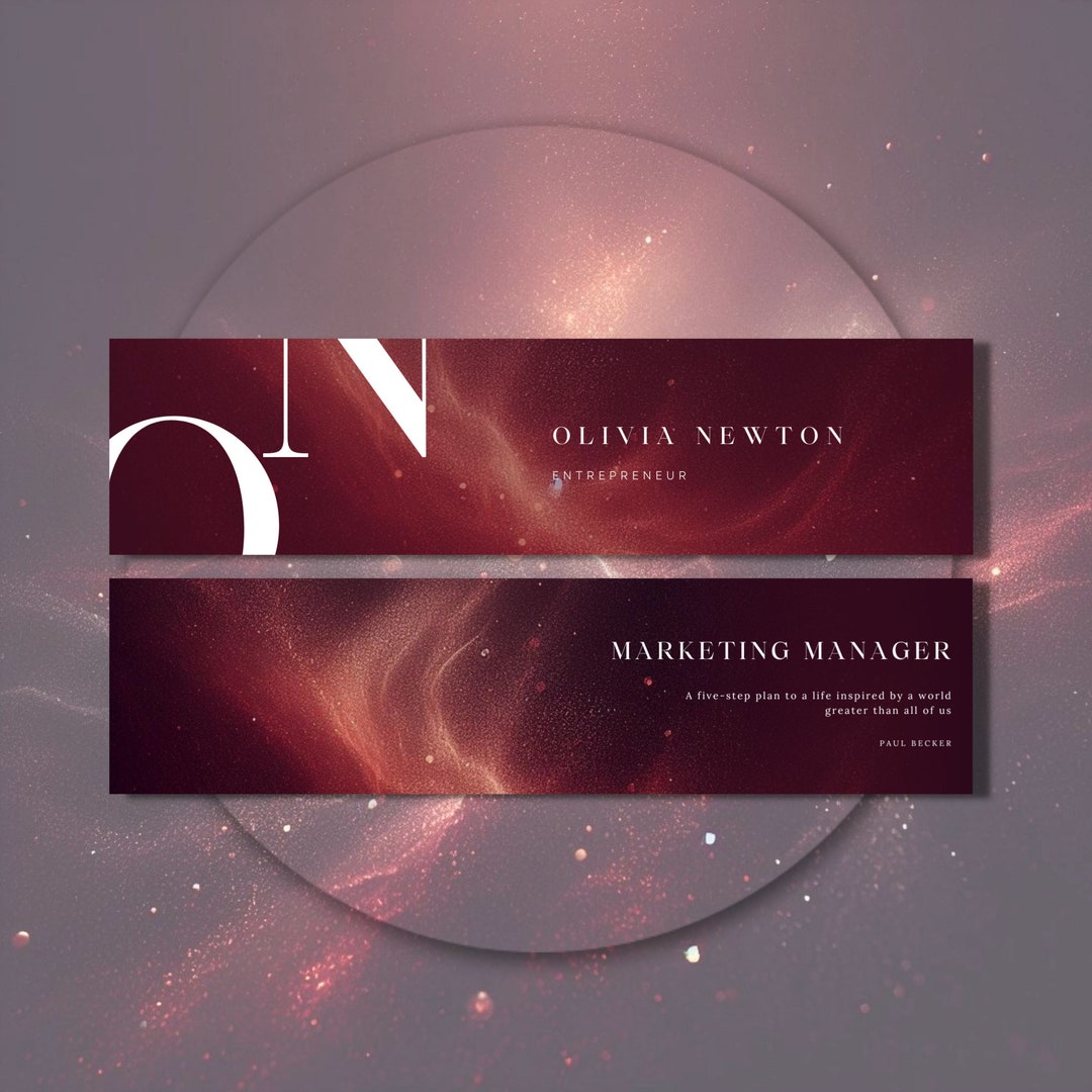 Linkedin Banner Template for a Profile Background. Linkedin Profile ...