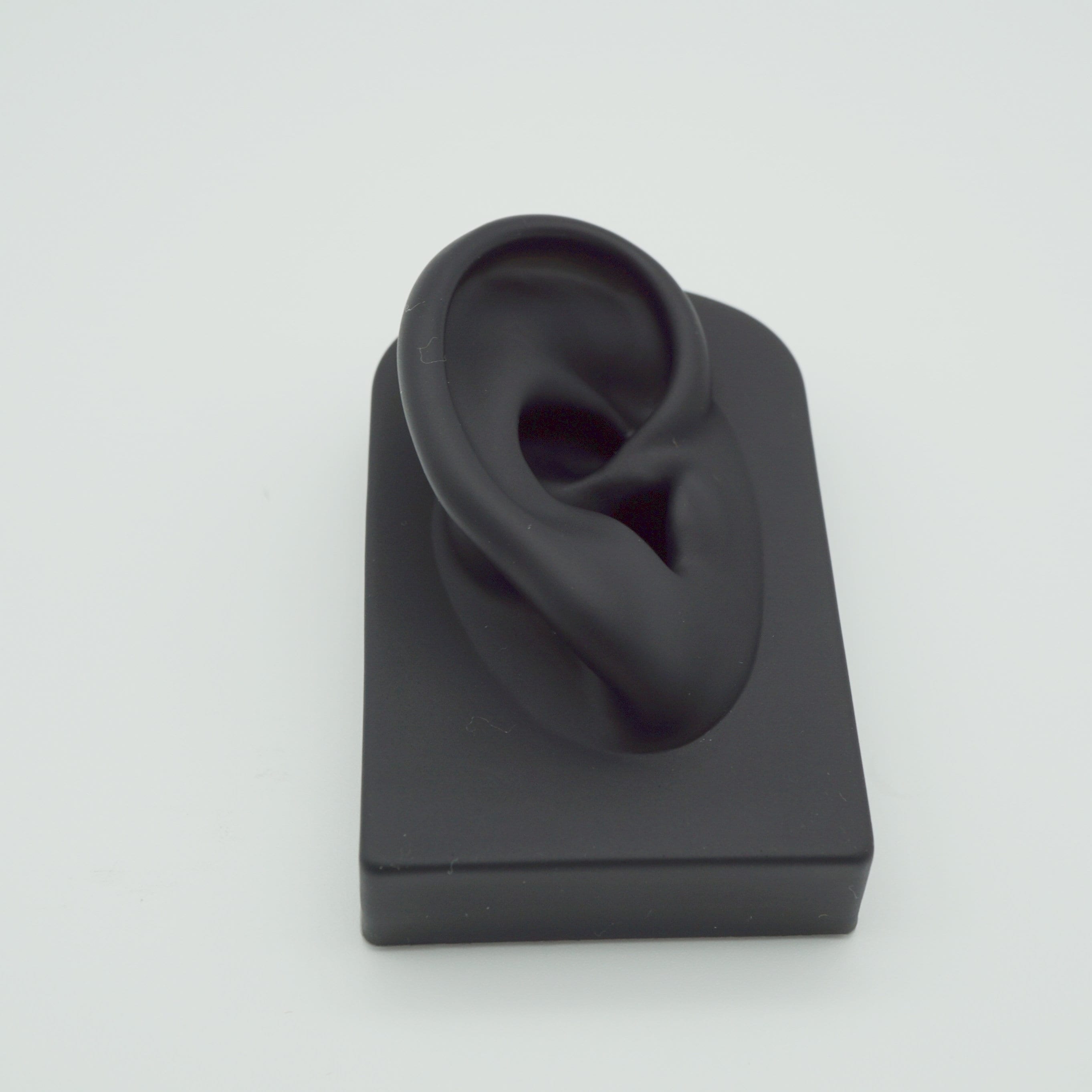Silicone Mannequin Ears for Jewelry Display, Realistic Earring Holder ...