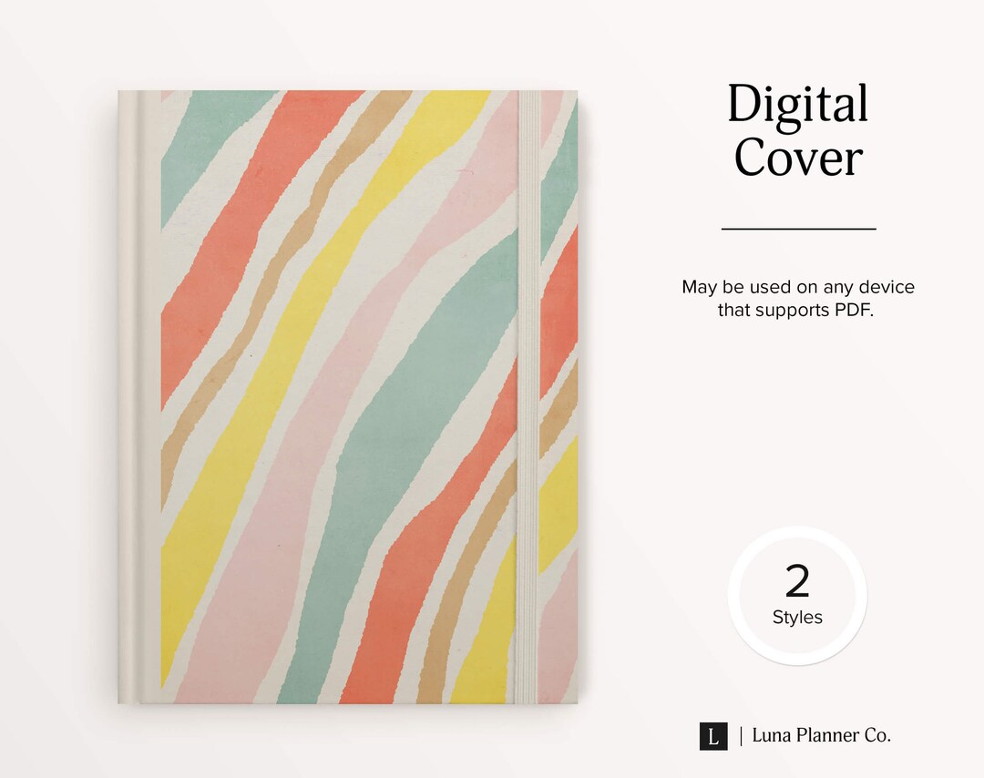 Digital Notebook Cover Digital Planner Covers Goodnotes Notability ...