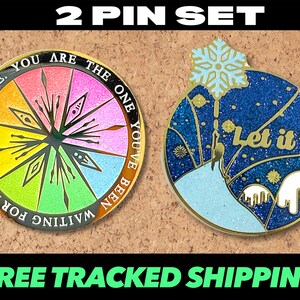 Self Love 2 Pin Set | Includes Let It Go and Show Yourself Pins ...