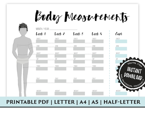 Body Comparison Chart Download Track Non-Scale Victories PDF Body ...