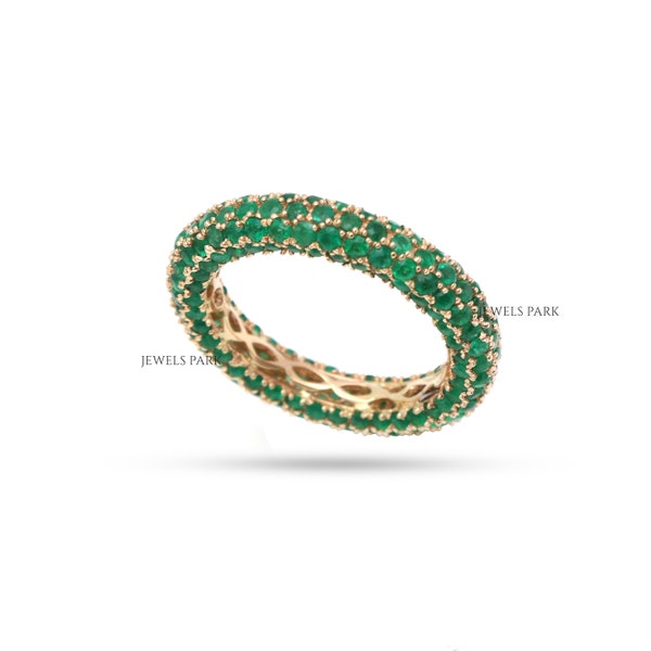 Emerald Pave - Etsy