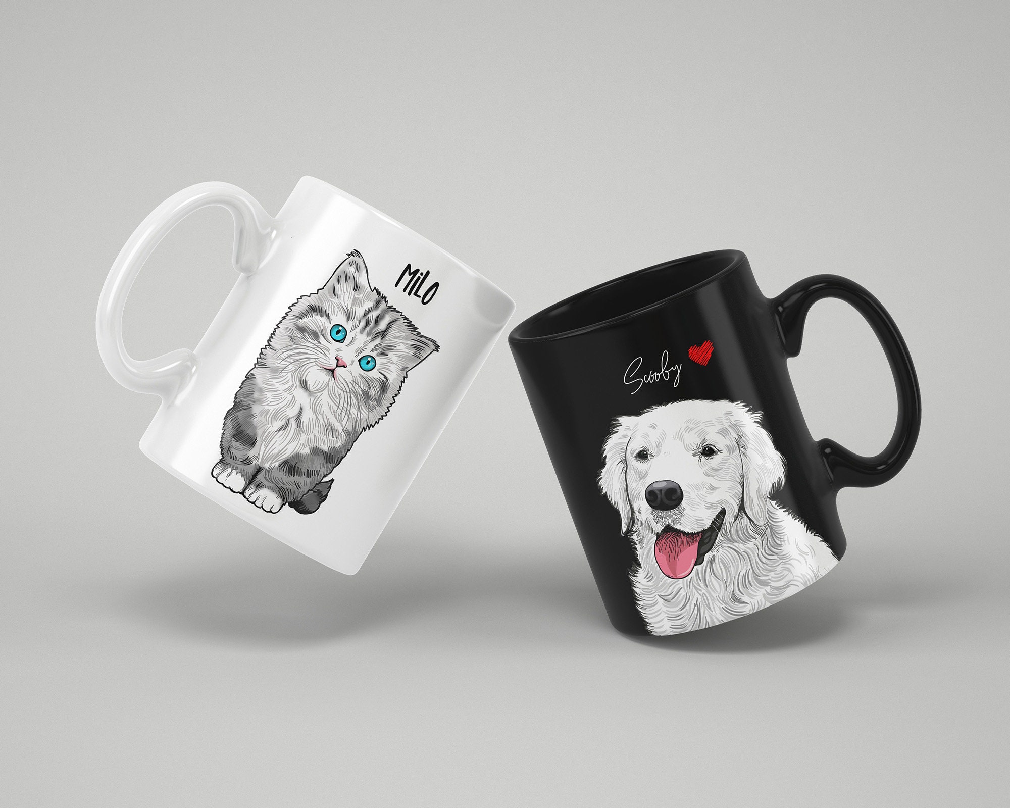 Personalized Dog Mug Custom Coffee Mug Custom Pet Mug Dog | Etsy