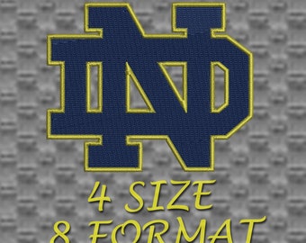 Notre dame logo | Etsy
