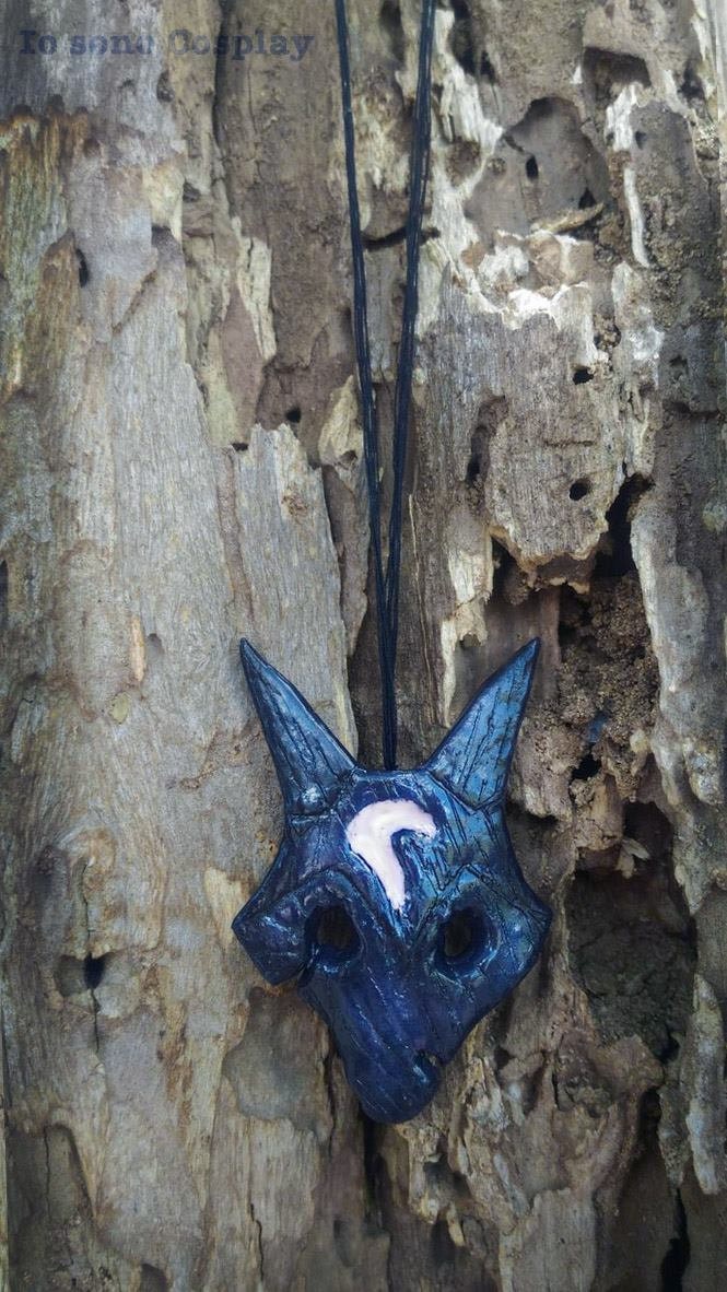 Kindred Necklace Wolf League of Legends Pendant Kindred Wolf - Etsy