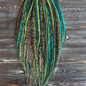 Dread Locs Synthetic Dreads Extensions With Braids Thick Dreads Full ...