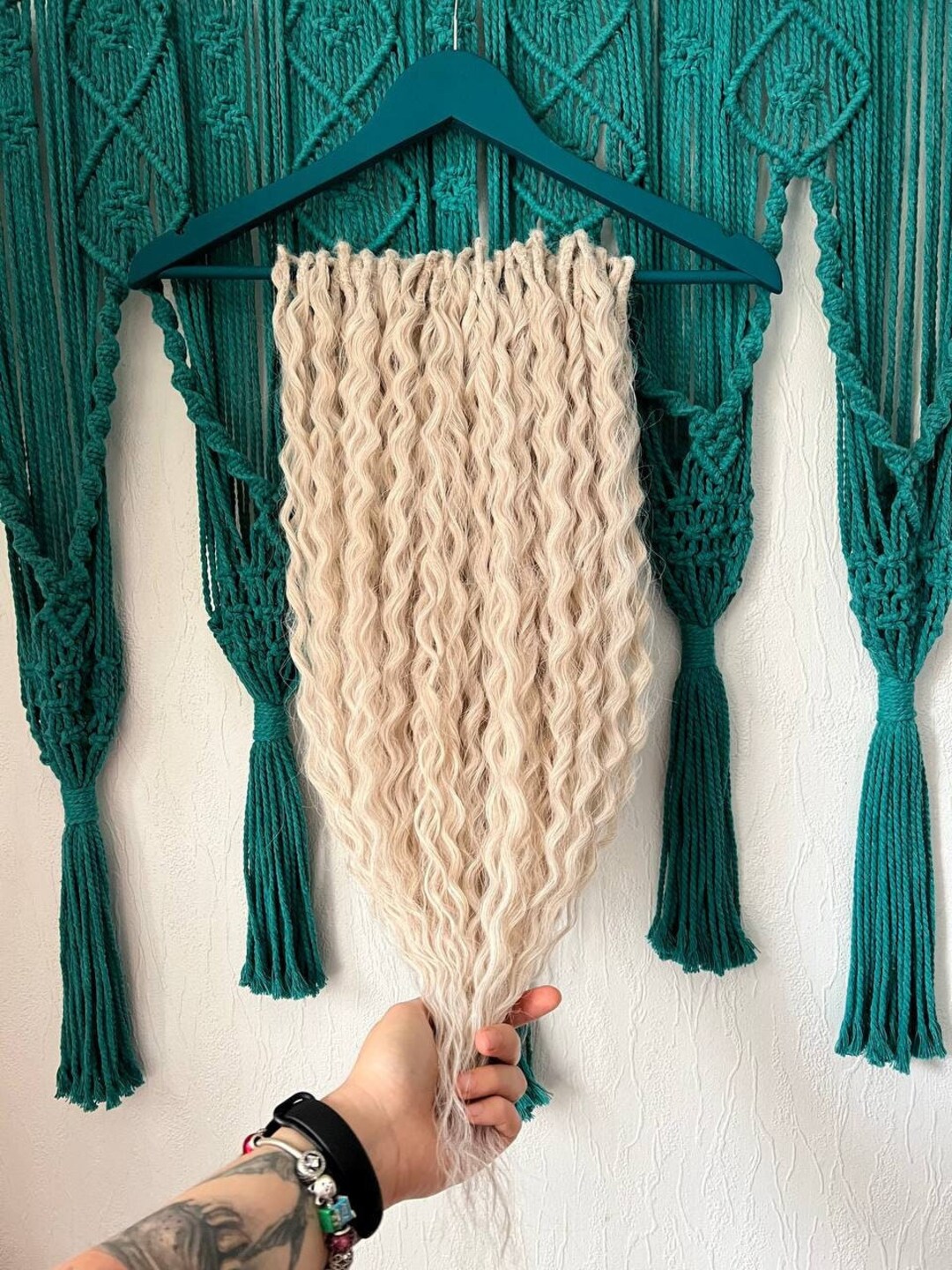 Blondie Fantasy Dreads, Mermaid Hair Extensions, Artificial Hair for ...