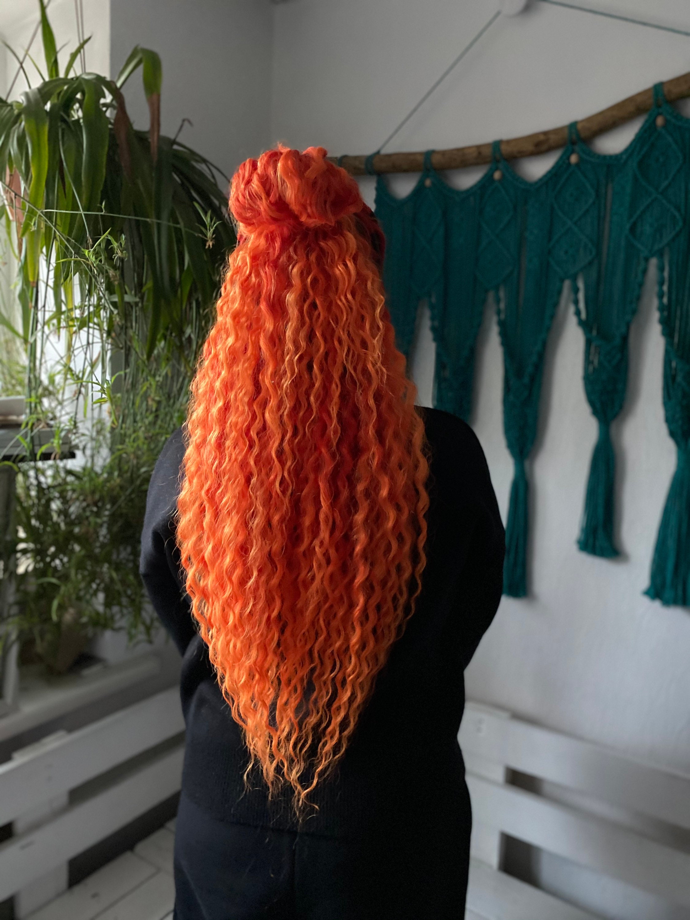Synthetic Dreads Extensions Thick Dreads Full Set. Crochet - Etsy