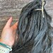 Black Curly Dreads Synthetic Dreads Extensions Black Dreadlock ...