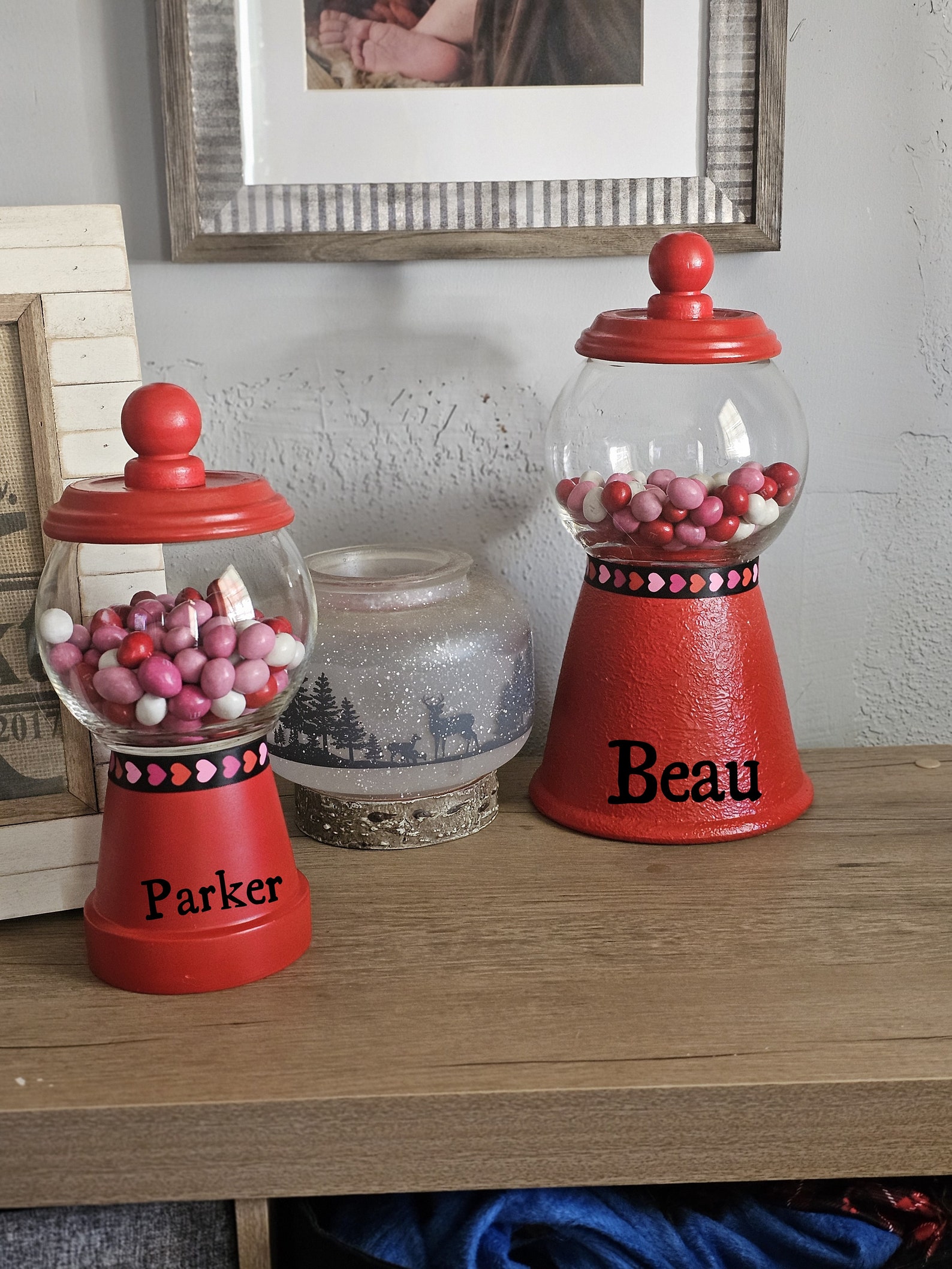 Valentines Candy Gum Ball Machine Decor Gift - Etsy