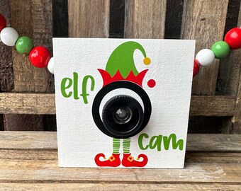 House Under Elf Watch Sign - Etsy