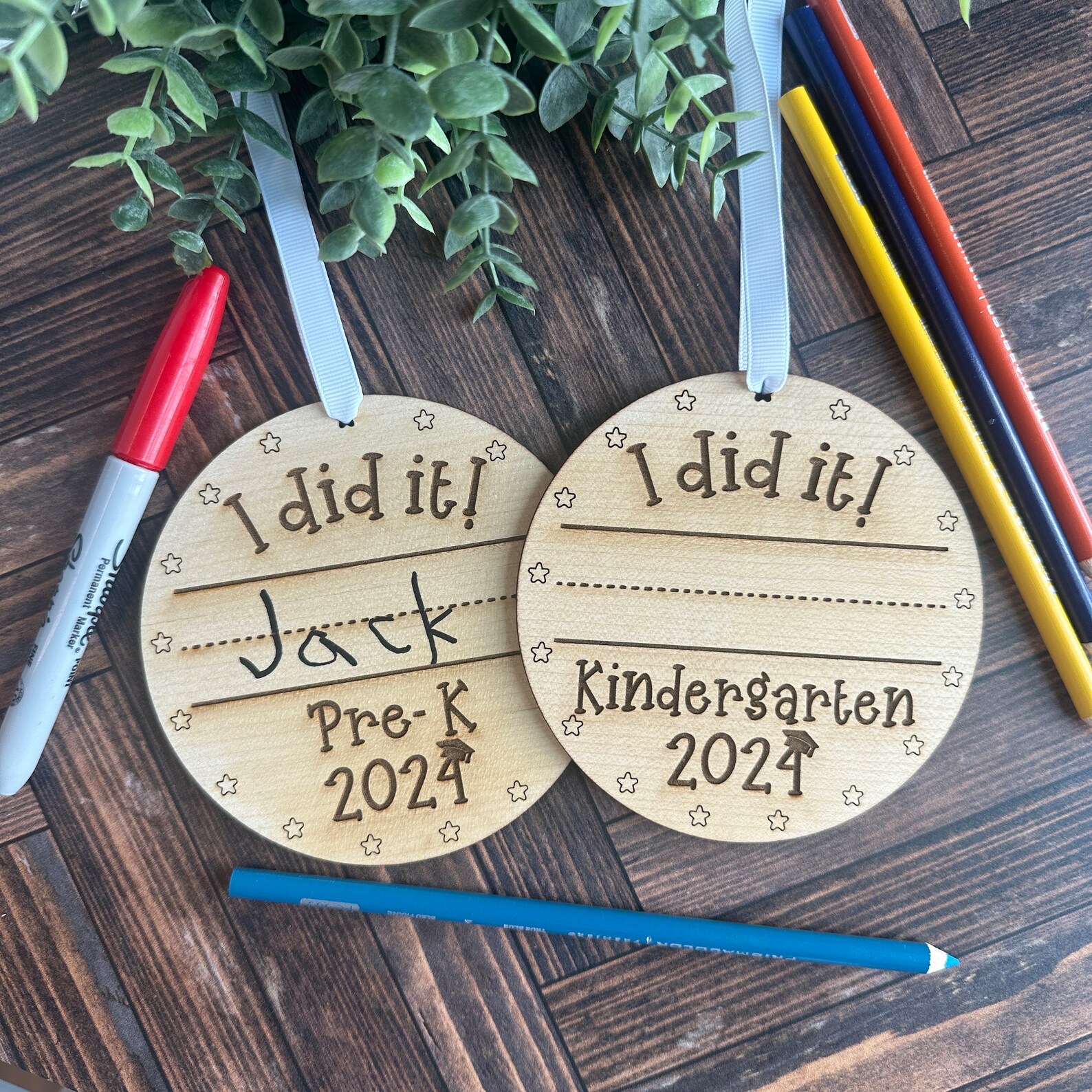 I Did It Graduation Ornament Wood, Preschool Graduation Gifts for Boys ...