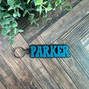 Personalized Keychain for Boys, Custom Backpack Tag for Kids, Back to ...