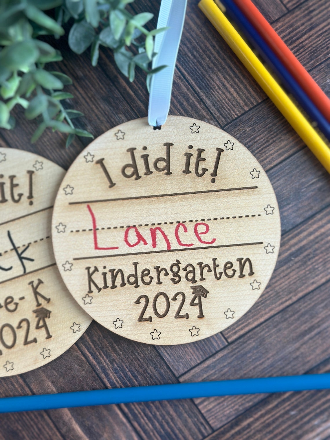 I Did It Graduation Ornament Wood, Preschool Graduation Gifts for Boys ...