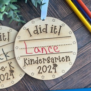 I Did It Graduation Ornament Wood, Preschool Graduation Gifts for Boys ...
