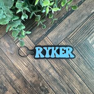 Personalized Keychain for Boys, Custom Backpack Tag for Kids, Back to ...