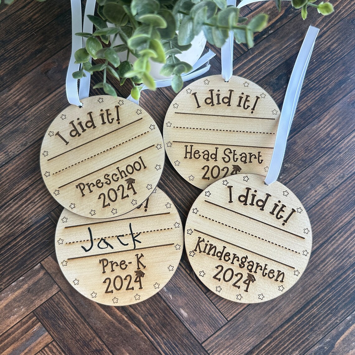 I Did It Graduation Ornament Wood, Preschool Graduation Gifts for Boys ...