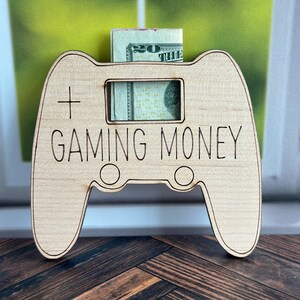 Personalized Video Game Controller Birthday Money Holder, Custom Gaming ...