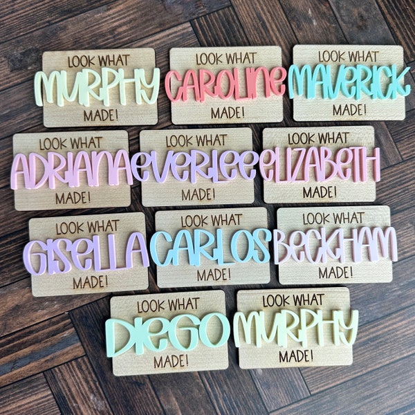 Personalized Kids Name Refrigerator Magnet - Etsy