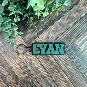 Personalized Keychain for Boys, Custom Backpack Tag for Kids, Back to ...