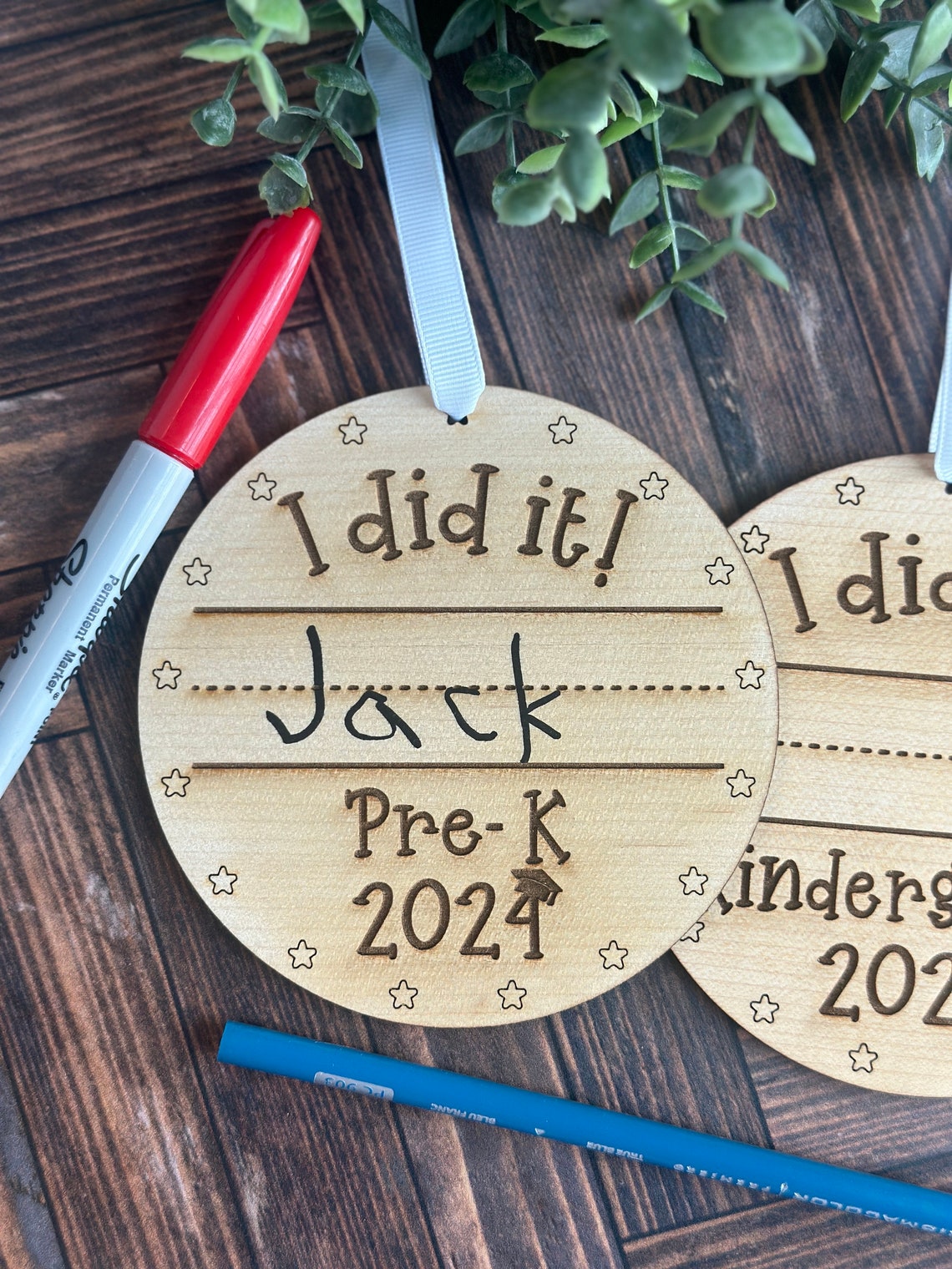 I Did It Graduation Ornament Wood, Preschool Graduation Gifts for Boys ...